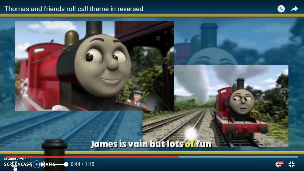 Thomas The Tank Engine Reversed Youtube