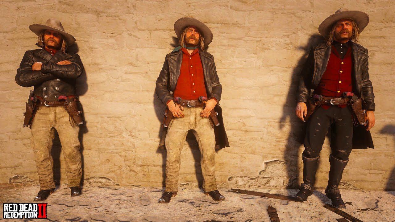 Micah Bell Outfits Rdr2 Youtube