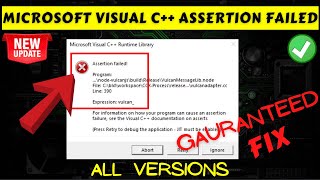 Microsoft Visual C Debug Assertion Failed Fix By Lotus Geek Mp3 Mp4