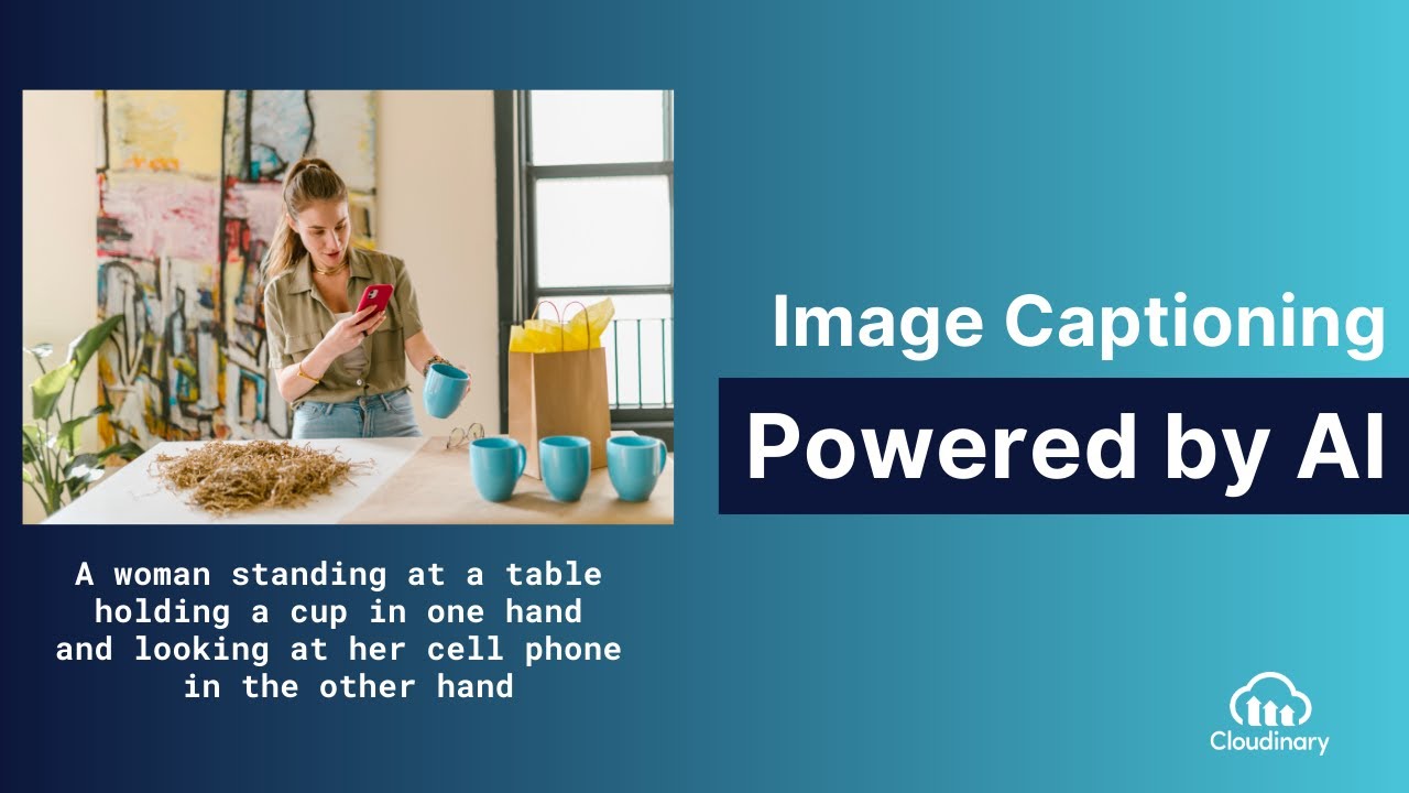 Image Captioning Powered By Ai Cloudinary Product Update Youtube