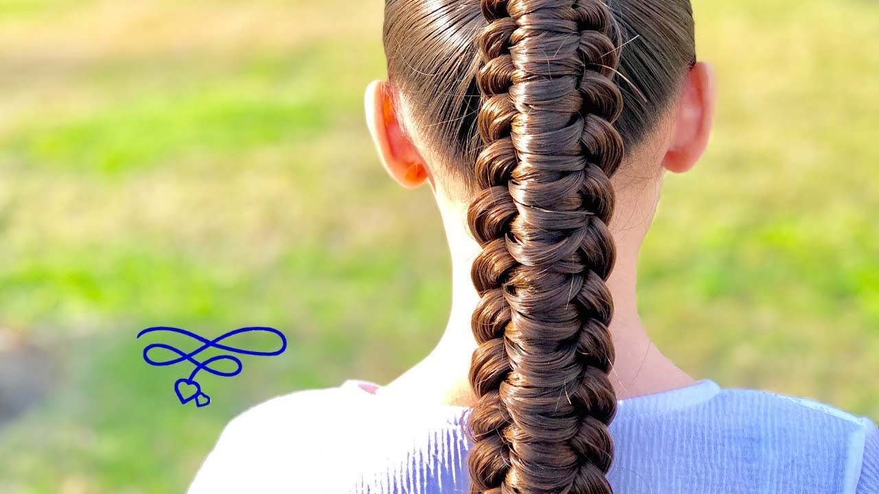 Knotted Loop Braid Youtube