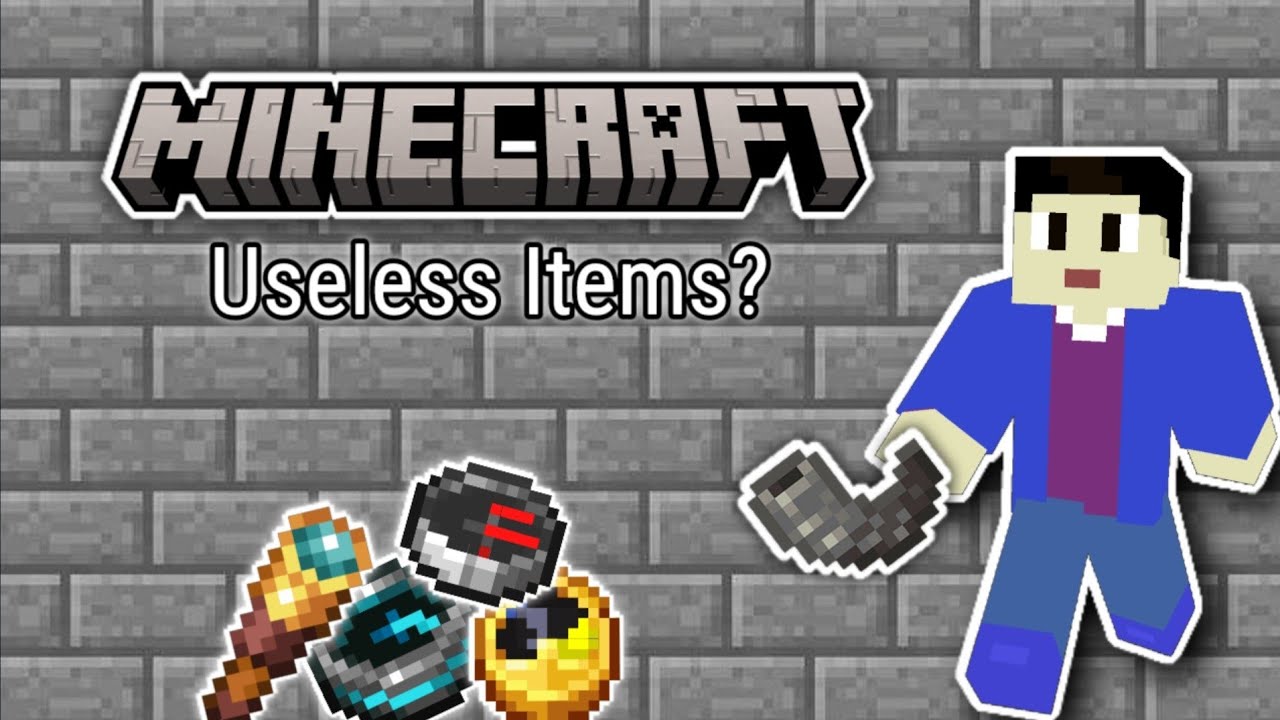 5 Most Useless Items In Minecraft Youtube