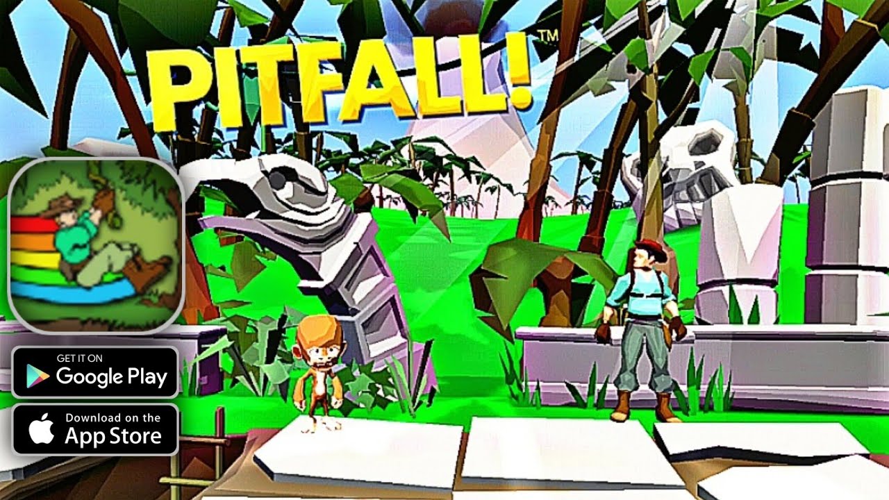 Pitfall Gameplay Android Mobile Youtube
