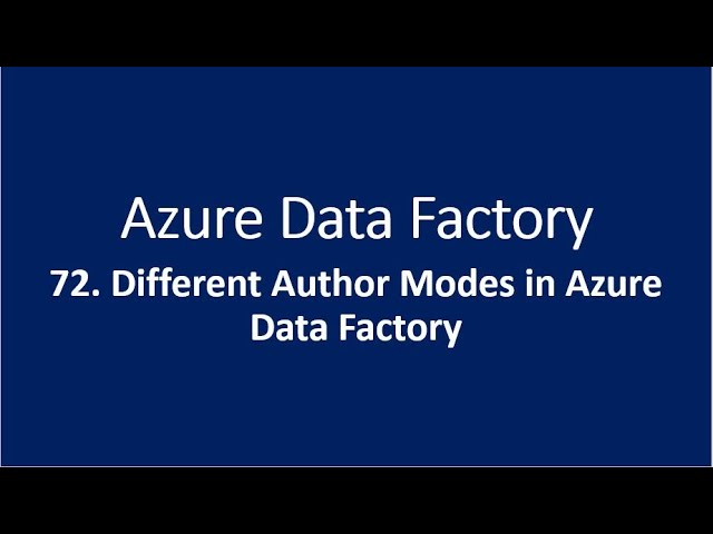 Azure Data Factory Training Microsoft Azure Data Factory 42 Off