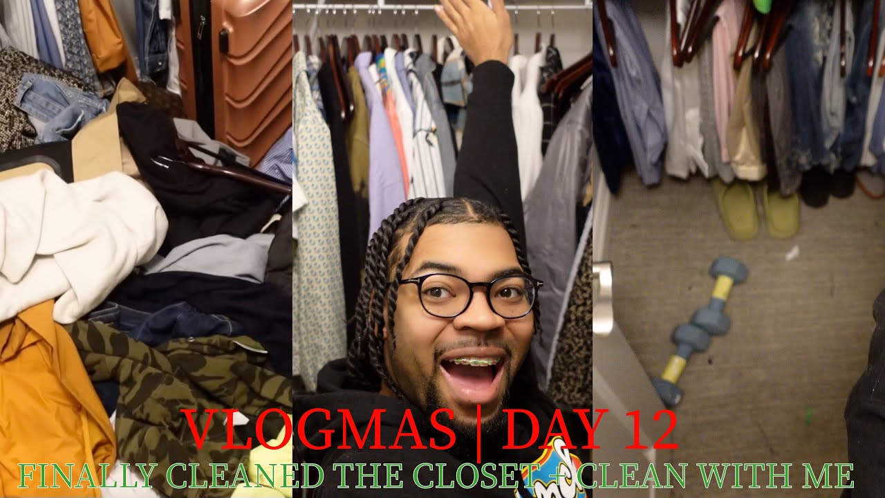 Vlogmas Day 12 We Finally Cleaning This Closet Giveaway Rules