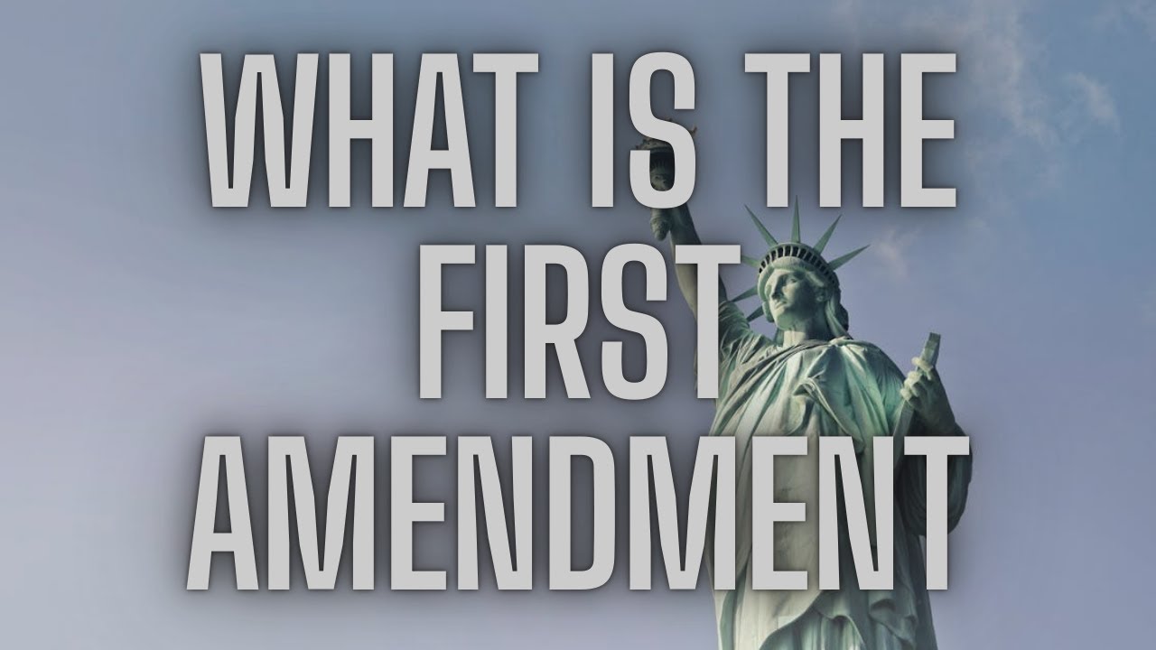 What Is The First Amendment Youtube
