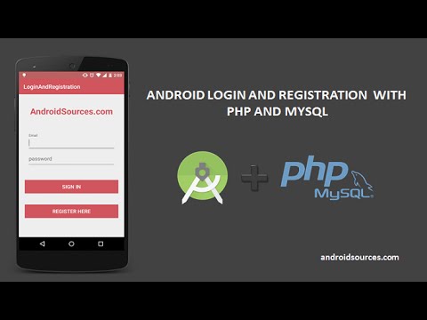 Android Login And Registration With Php And Mysql Tutorial Youtube