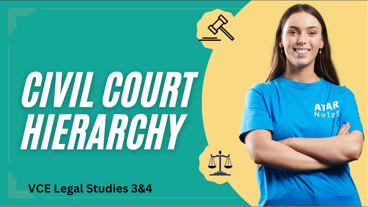 Vce 3 4 Legal Studies Civil Court Hierarchy Youtube