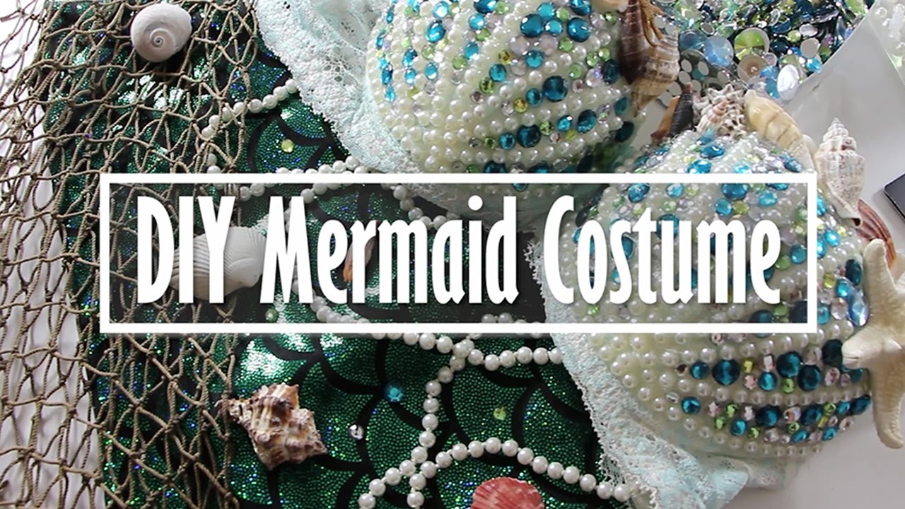 Diy Mermaid Costume Youtube