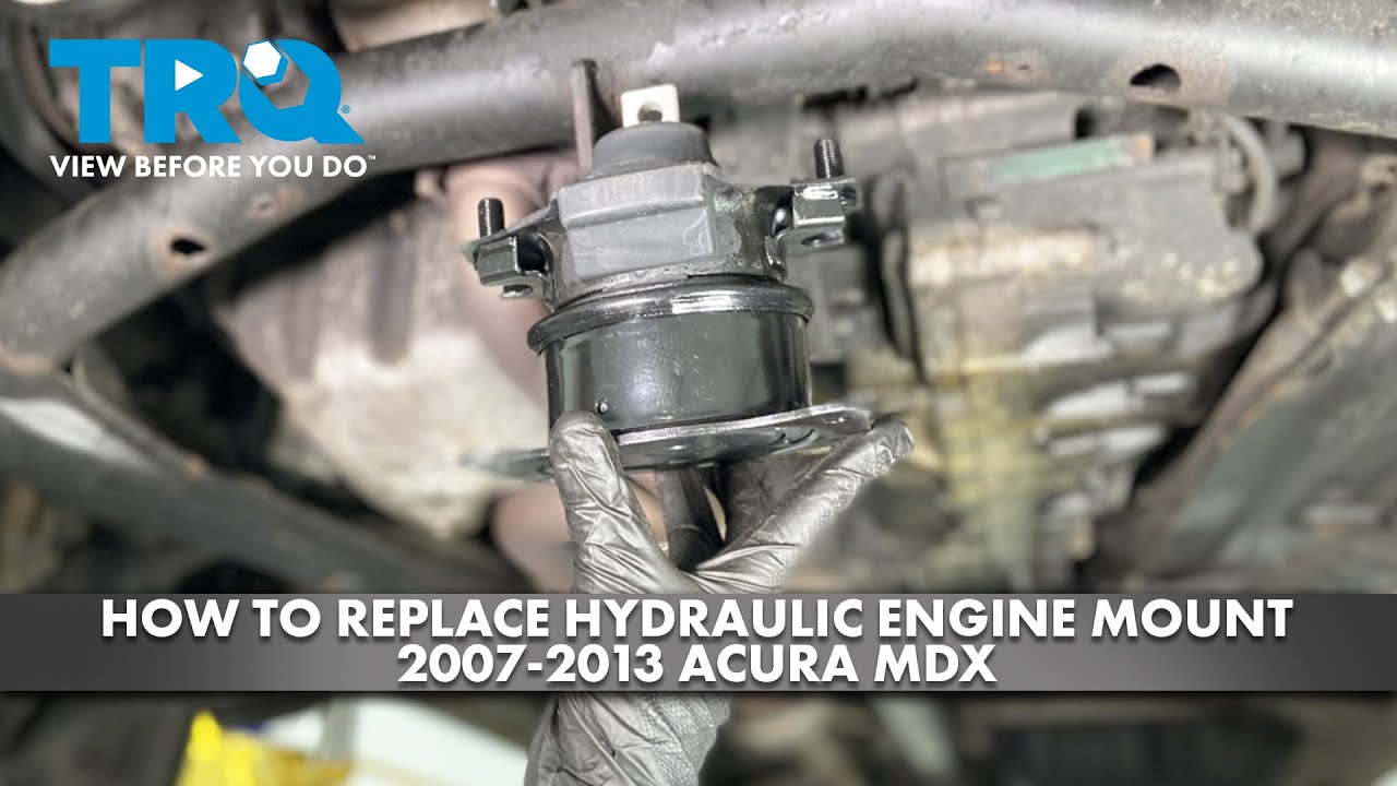 How To Replace Hydraulic Engine Mount 2007 2013 Acura Mdx 1a Auto