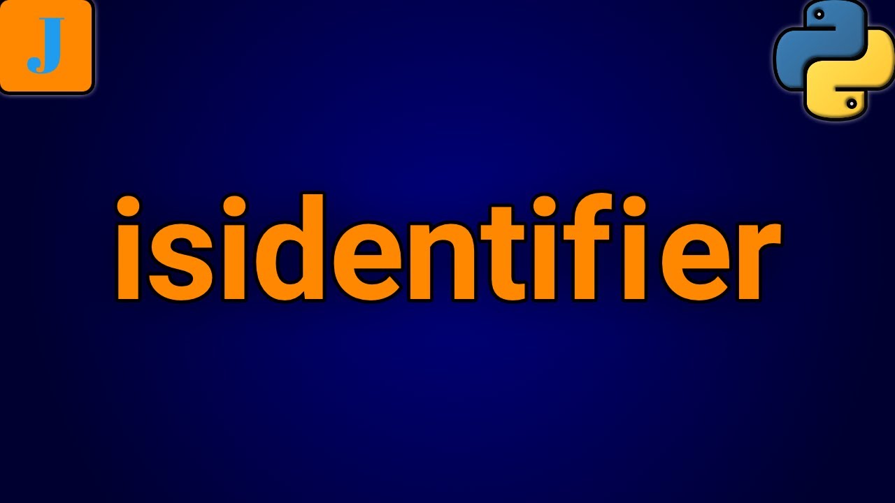 Isidentifier Python Youtube