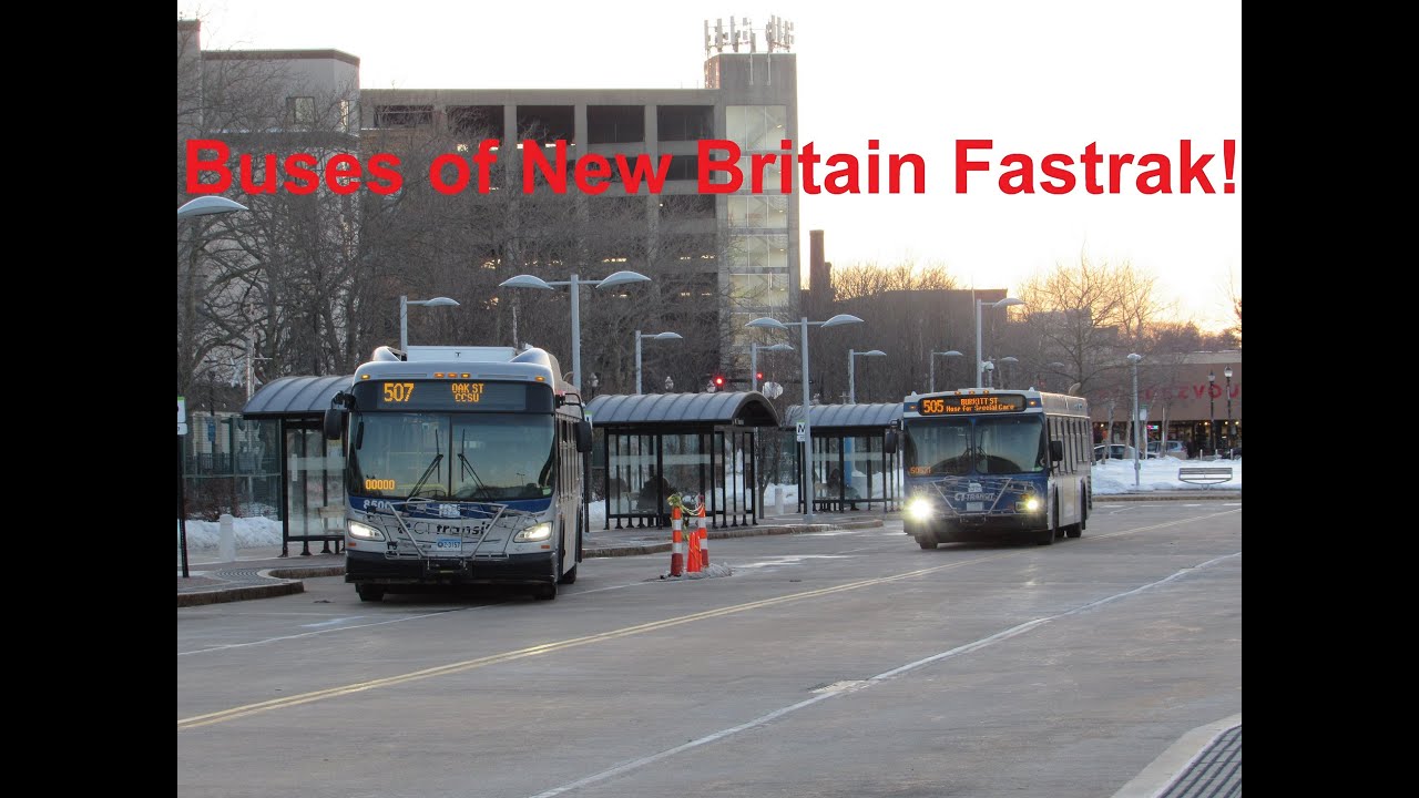 Neoplandude S9ep31 Bus Action At The Downtown New Britain Station