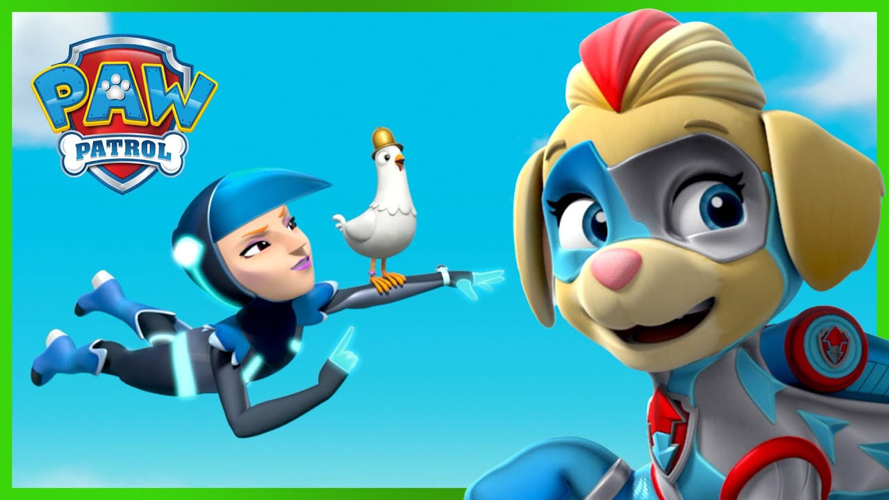 Mighty Twins And Mighty Pups Take Down Lady Bird Paw Patrol