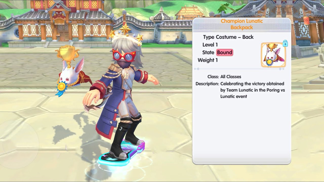 Claim Your Champion Lunatic Backpack Ragnarok X Next Generation