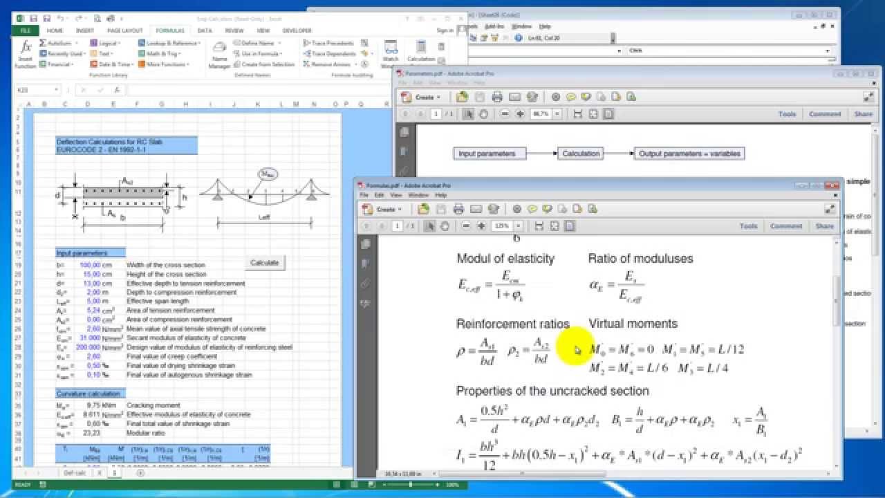Engineering Calculations Using Microsoft Excel Youtube