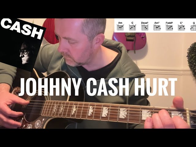 Johnny Cash Hurt Acoustic Guitar Lesson Chords Chordify