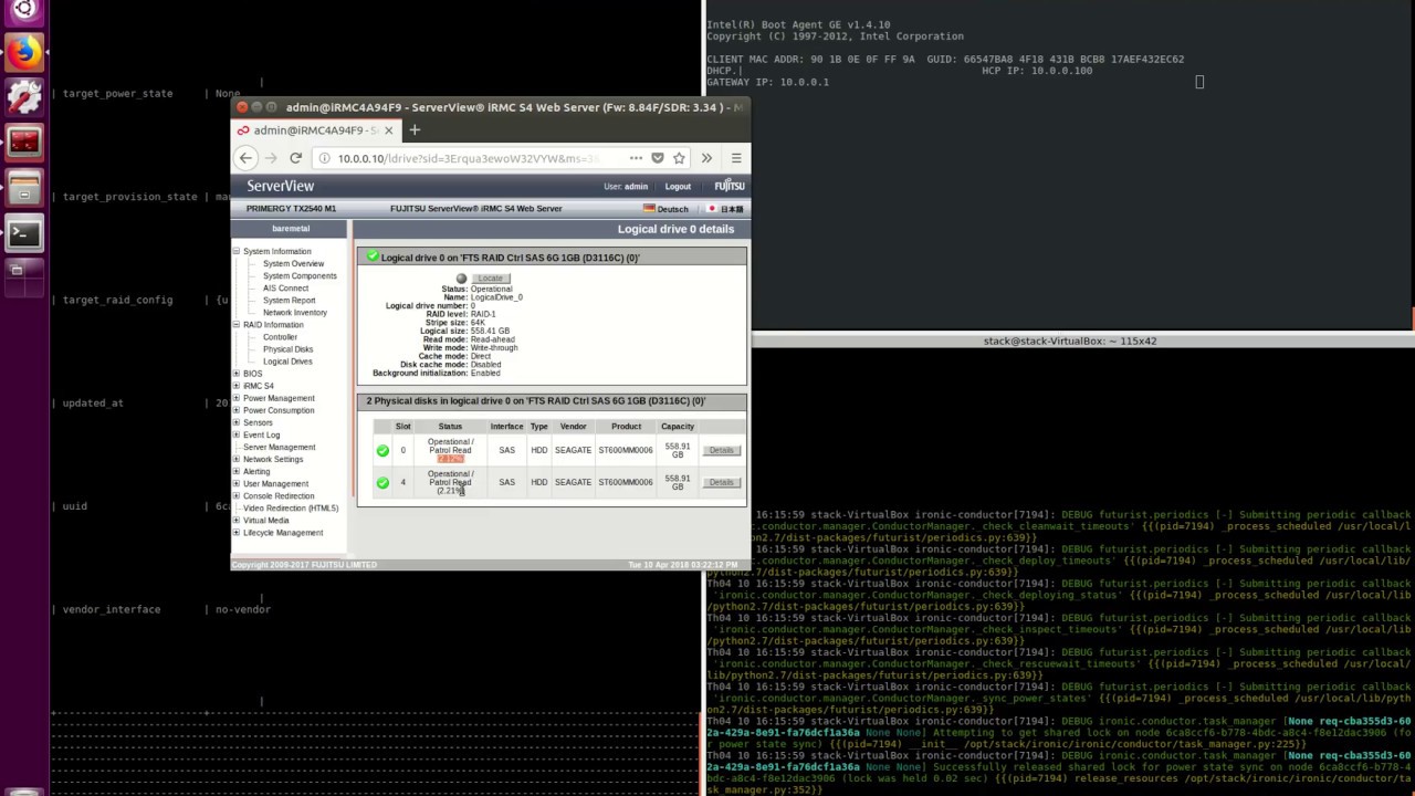 Openstack Ironic Irmc Auto Create Raid 1 Youtube