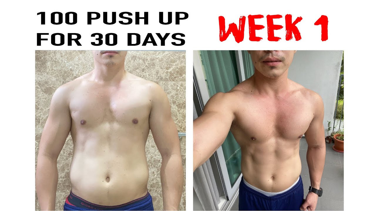 Results From Push Ups Before And After