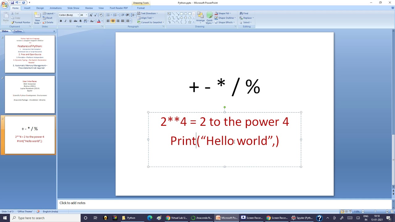 Python Introducing Spyder Youtube