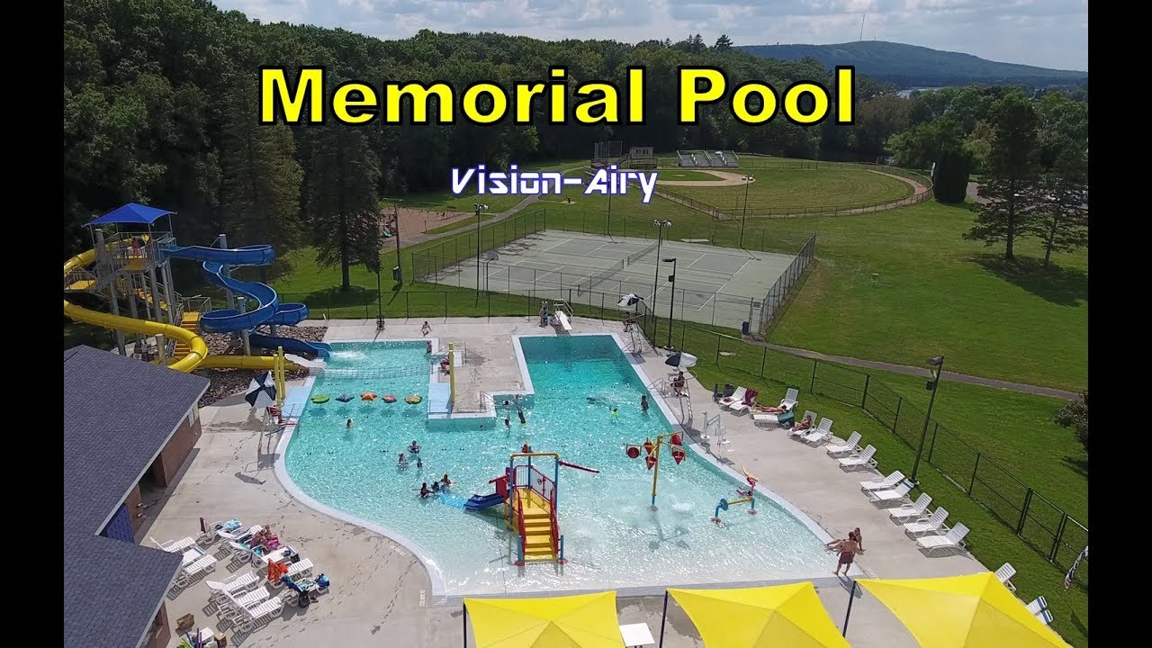 Memorial Park Pool In Late Summer Wausau Wisconsin Youtube