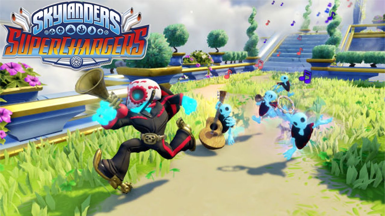 Skylanders Superchargers Fiesta Gameplay E3 Youtube