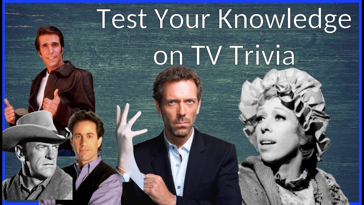 Tv Trivia For Experts Classic Tv Shows Youtube