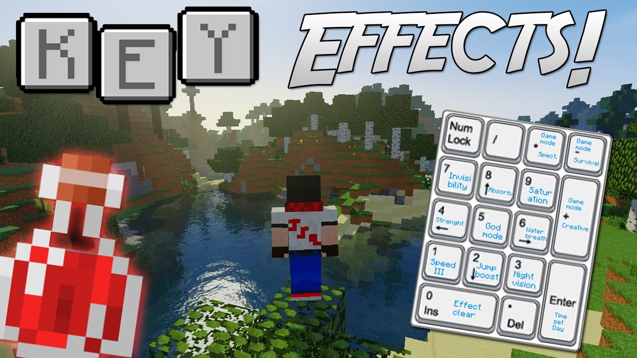 Key Effects Epic Key Bindings Minecraft Mod Showcase Youtube