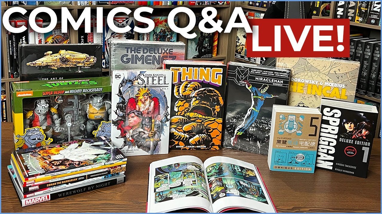Q A And Comics Talk 09 24 22 Omnibus Epic Collections