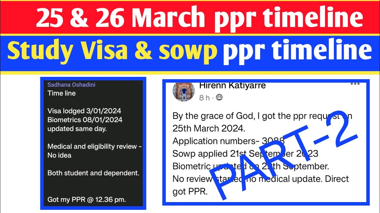 25 26 March Ppr Request Timeline Today S Ppr Request Timeline Canada