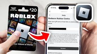 How To Redeem A Roblox Gift Card On Mobile Lightktm Mp3 Music & Mp4 ...