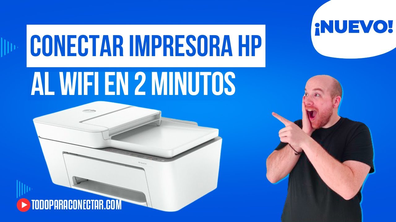 Cómo Conectar Impresora Hp A Wifi En Minutos Fácil Y Rápido Youtube