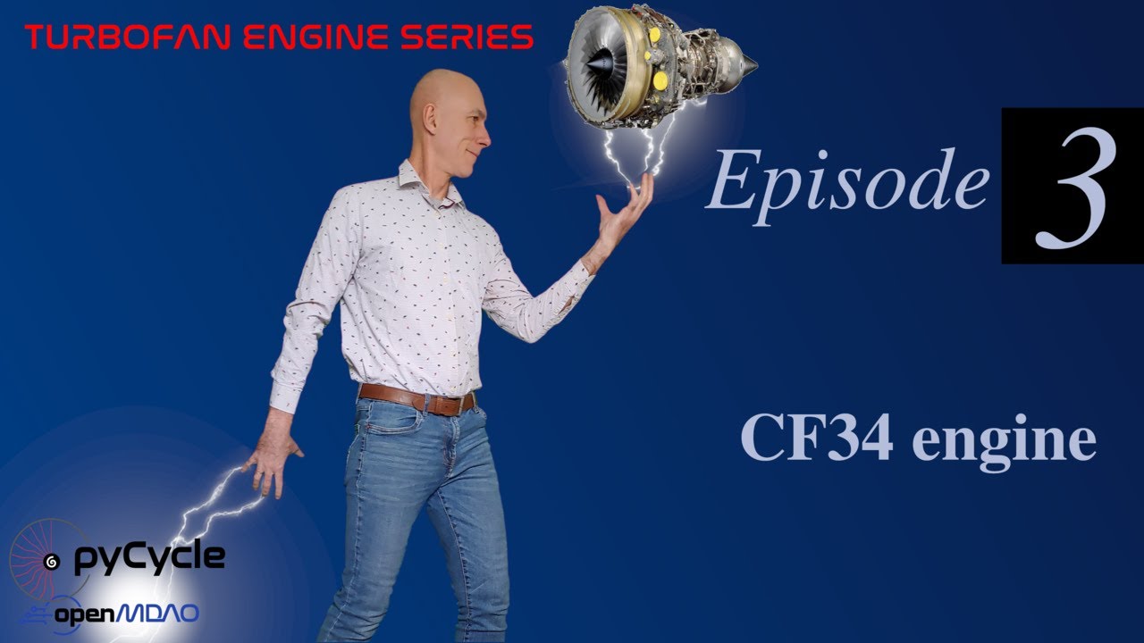 Turbofan Engine Series Episode 3 The Cf34 Engine Youtube