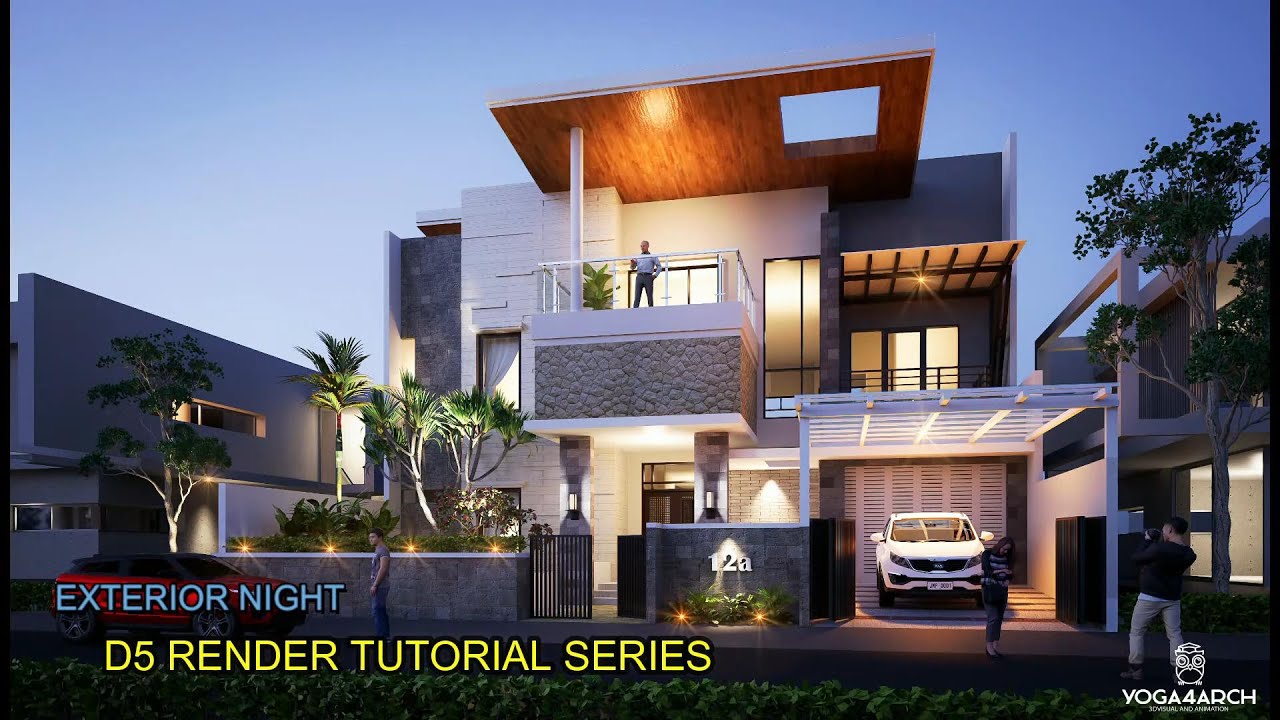 D5 Render Tutorial Series Exterior Youtube