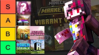 Ranking Every Vibrant Visuals Texture Packs In Minecraft Bedrock Prizma ...