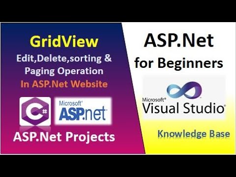 Gridview Demo With Edit Delete Sorting And Paging In Asp Net Website