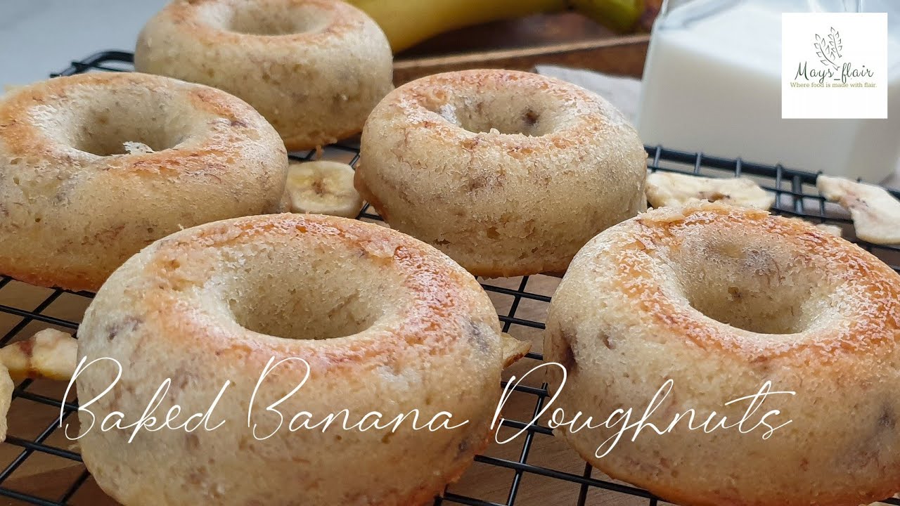 How To Make Banana Doughnut Youtube