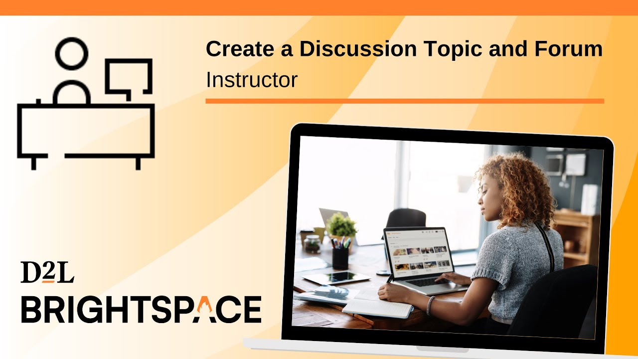 Create A Discussion Topic And Forum Instructor Youtube