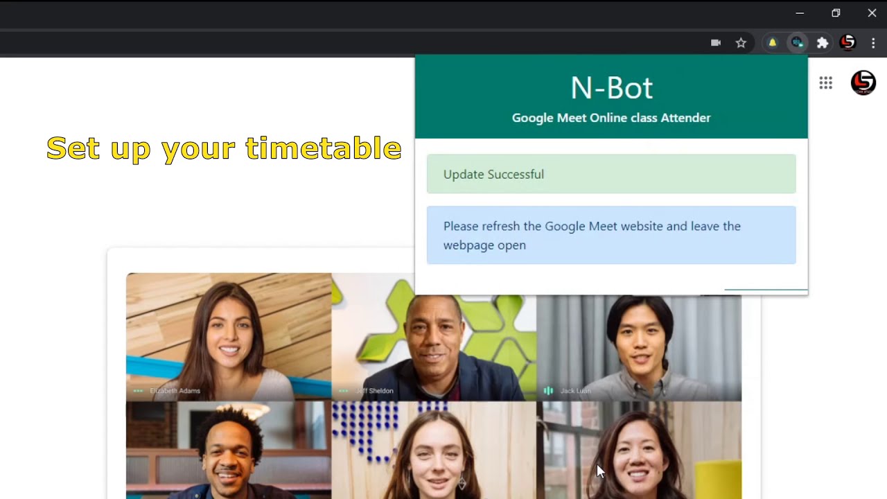 How My Google Meet Bot Attends My Online Classes Tutorial Youtube