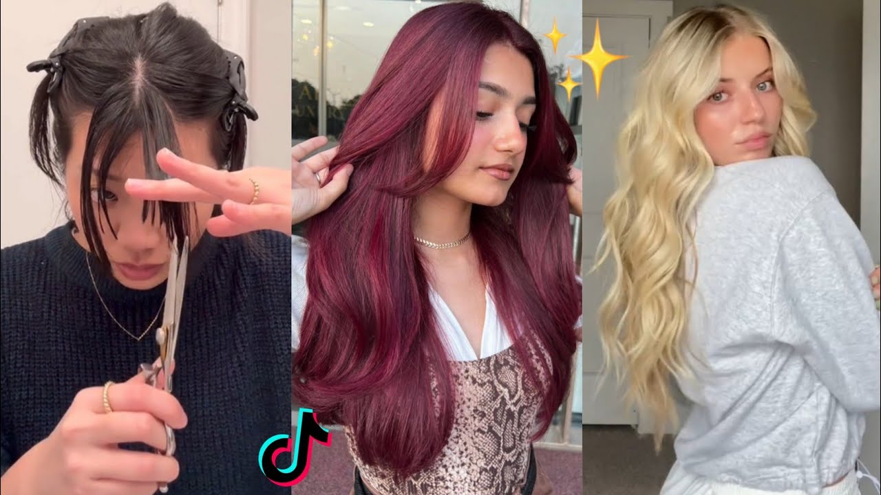 Hair Transformations Tiktok Compilation 44 Youtube