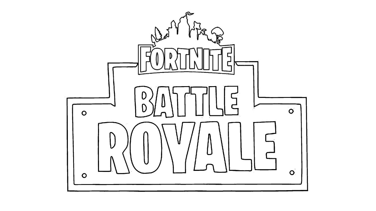 How To Draw Fortnite Victory Royale Logo
