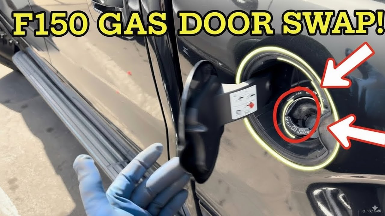 How To Replace Your Ford F150 Gas Door Youtube