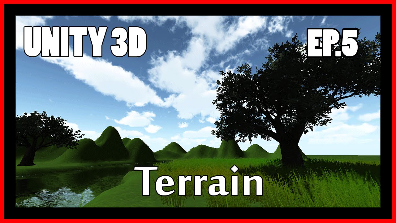 Unity 3d Tutorial Terrain Part 1 Youtube