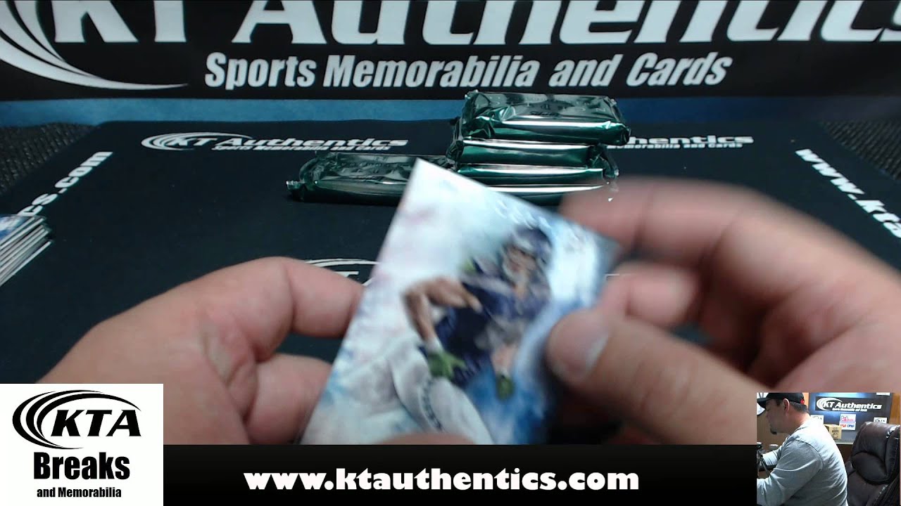 Ktauthentics 2015 Topps Inception Football 8 Box Case Random Team