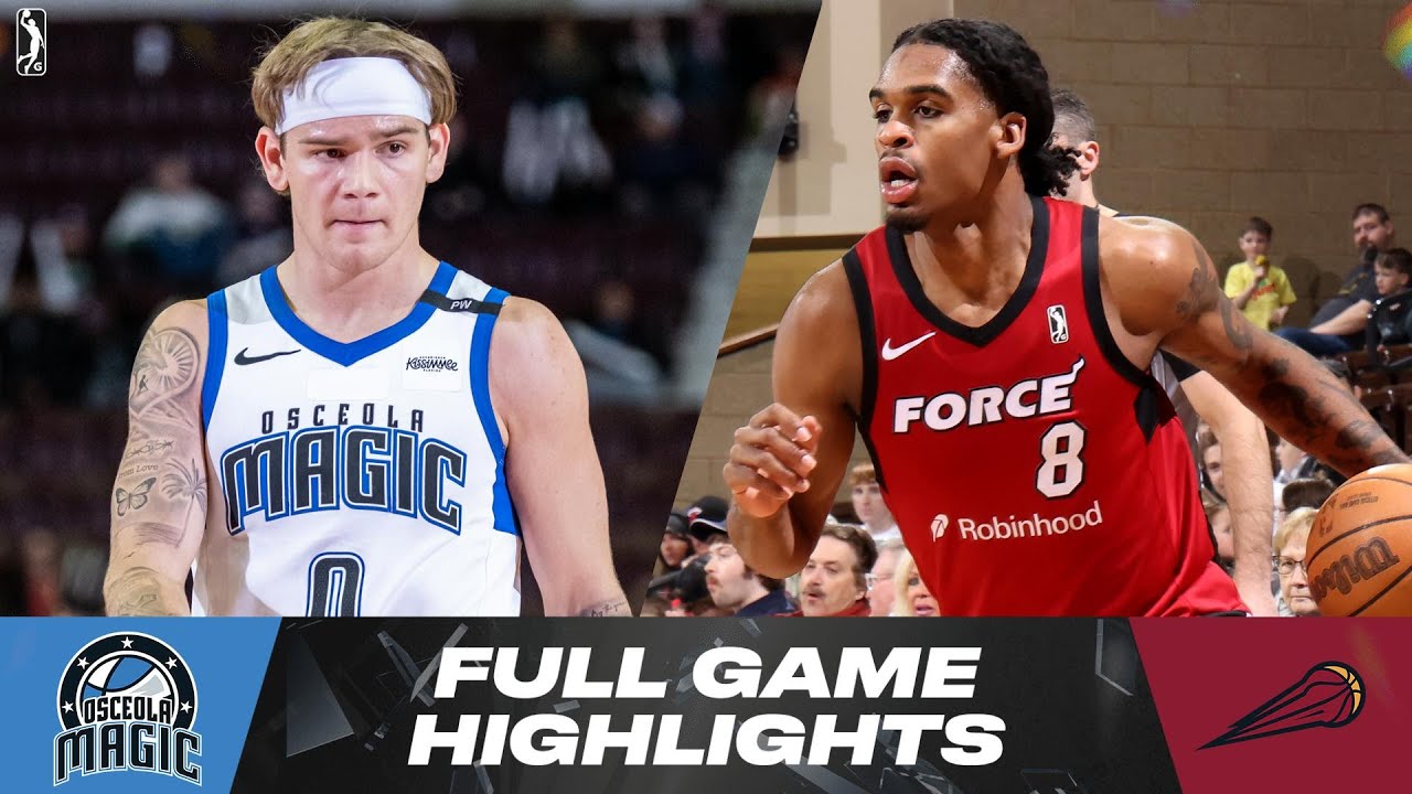 Osceola Magic Vs Sioux Falls Skyforce Game Highlights Youtube