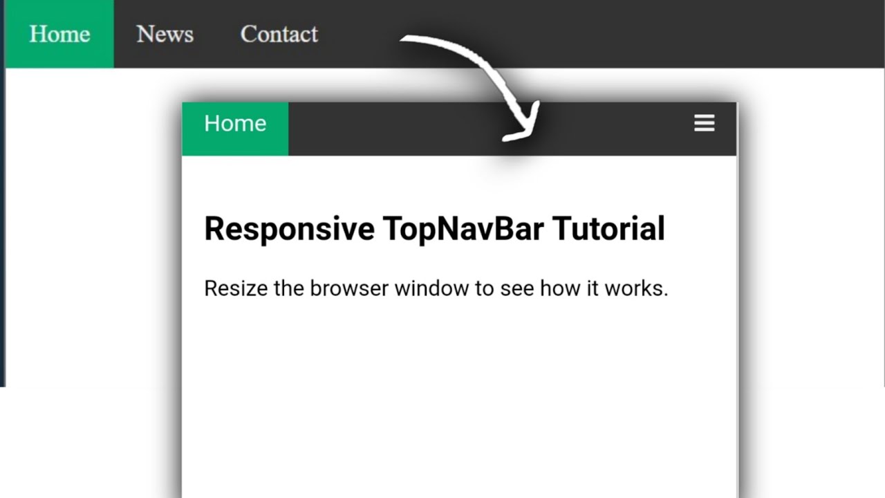 Responsive Header Navbar Html Css Pranjul Tutorials Youtube
