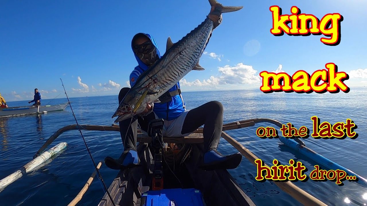 Vertical Jigging Big King Mackerel Huling Hirit Toothy Catch Pinoy