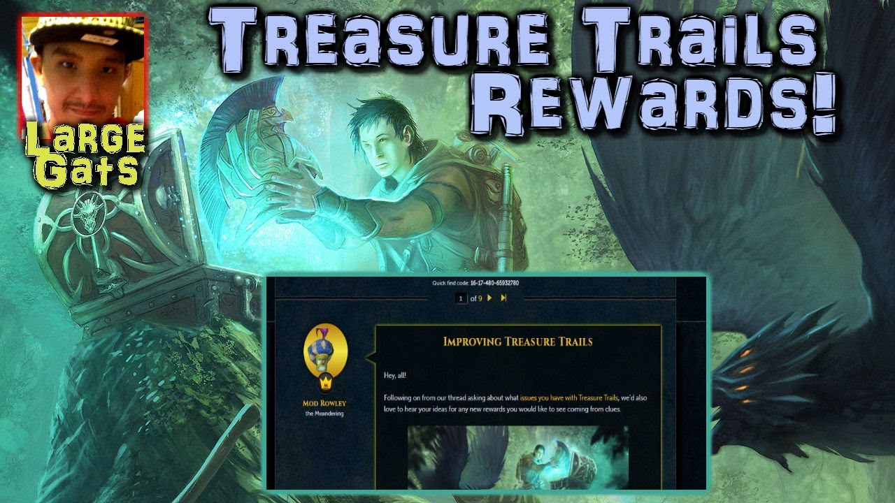 Treasure Trails What Do You Want For Rewards Youtube