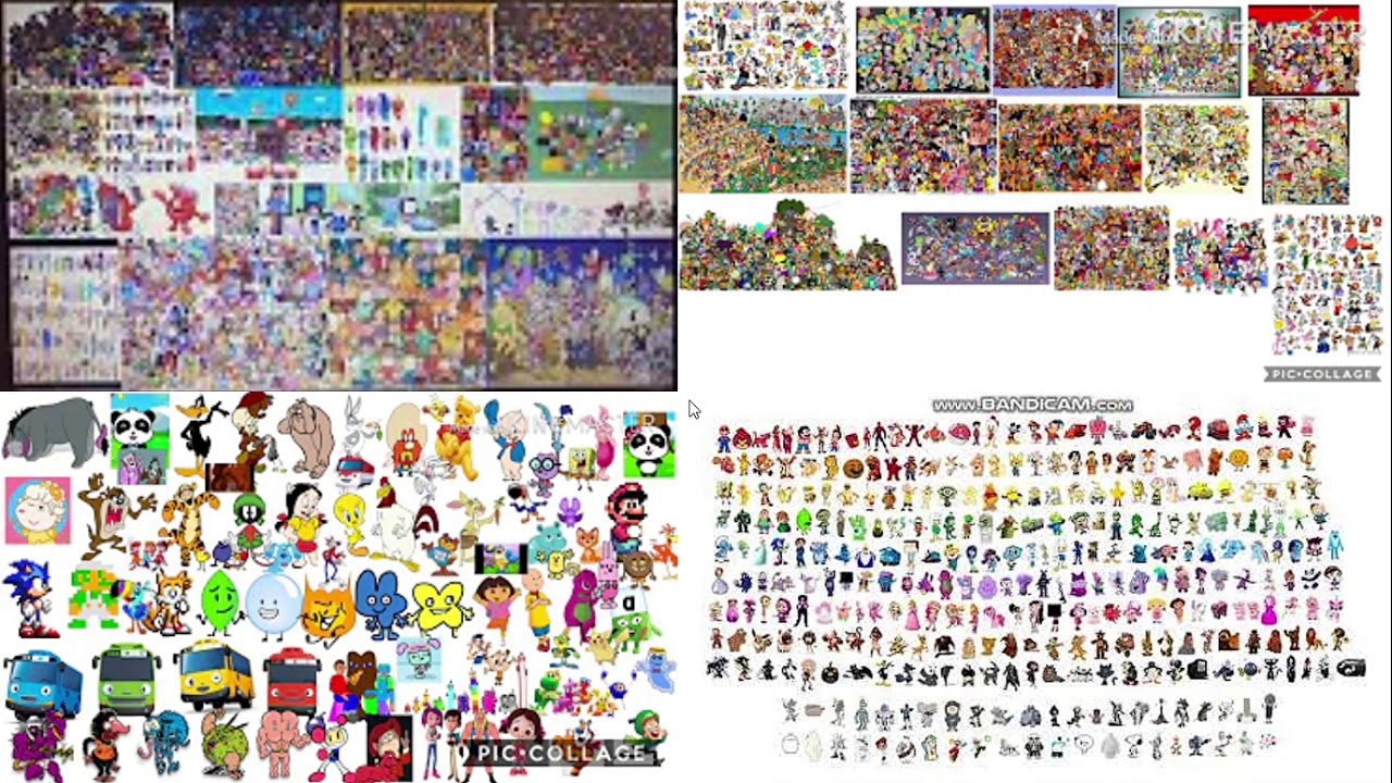 Which One Of All These Cartoon Charatcers Are Better Youtube