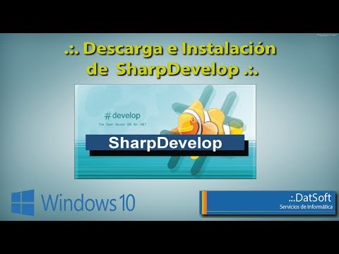 Descarga E Instalación De Sharpdevelop Youtube