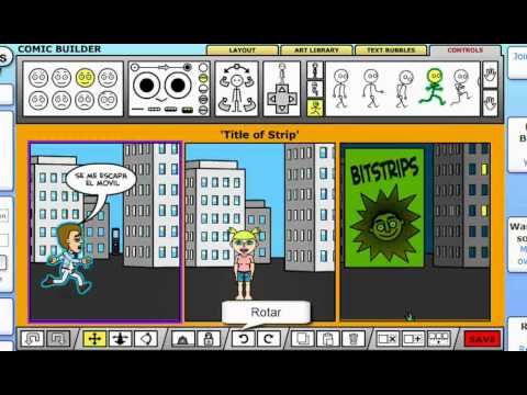 Crear Cómics Con Bitstrips Youtube